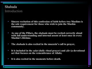 Shahada | PPS
