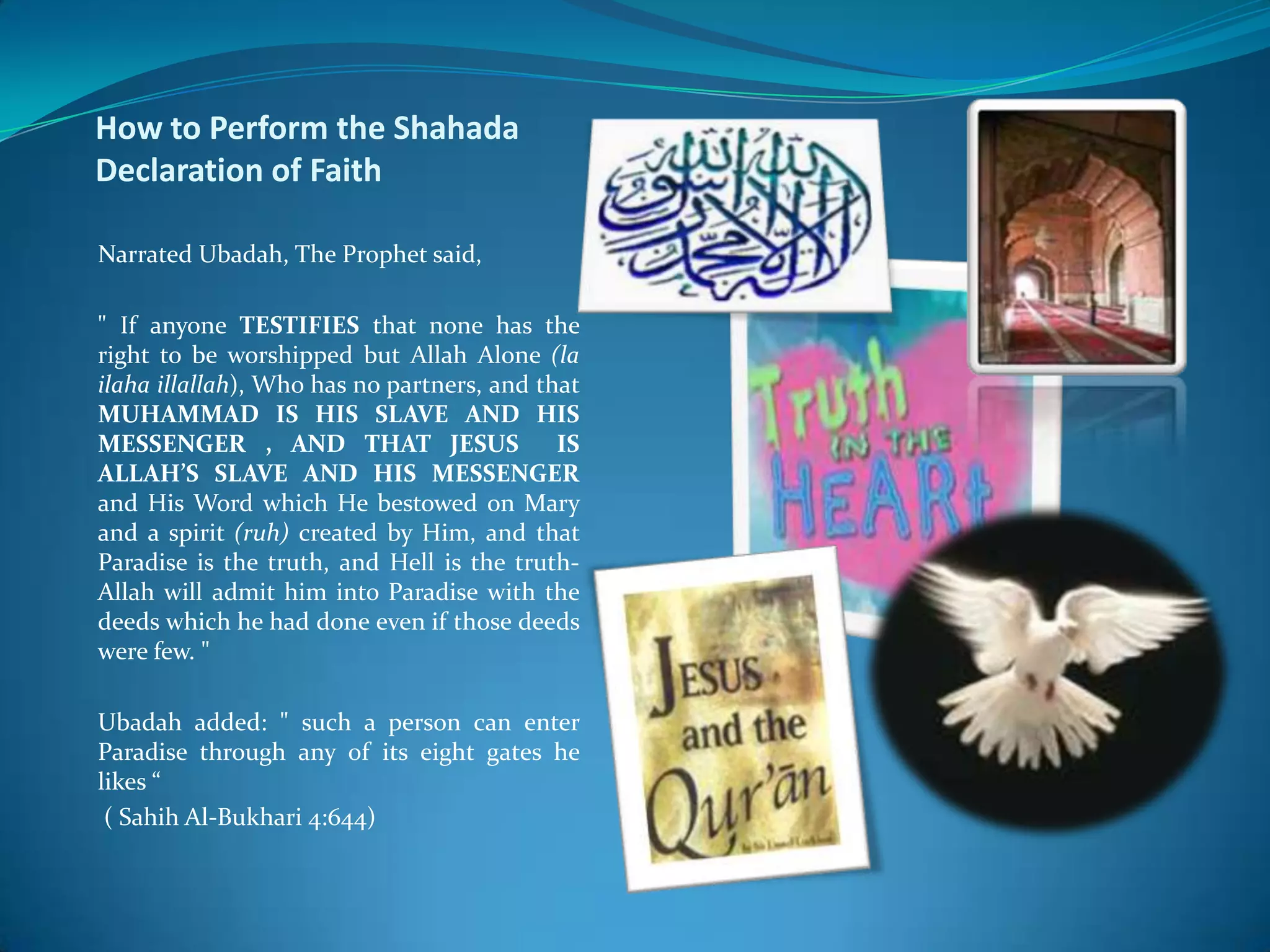 Shahada Presentation | PPTX