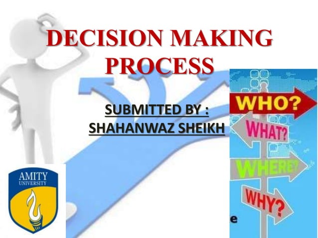 Decision Making Process ppt | PPTX