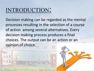 Decision Making Process ppt | PPTX