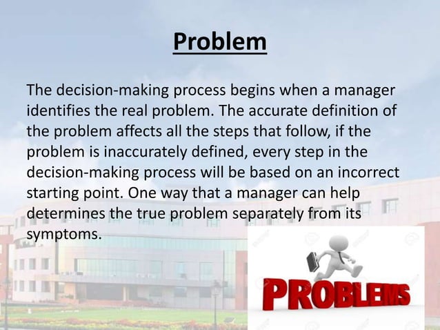 Decision Making Process ppt | PPTX