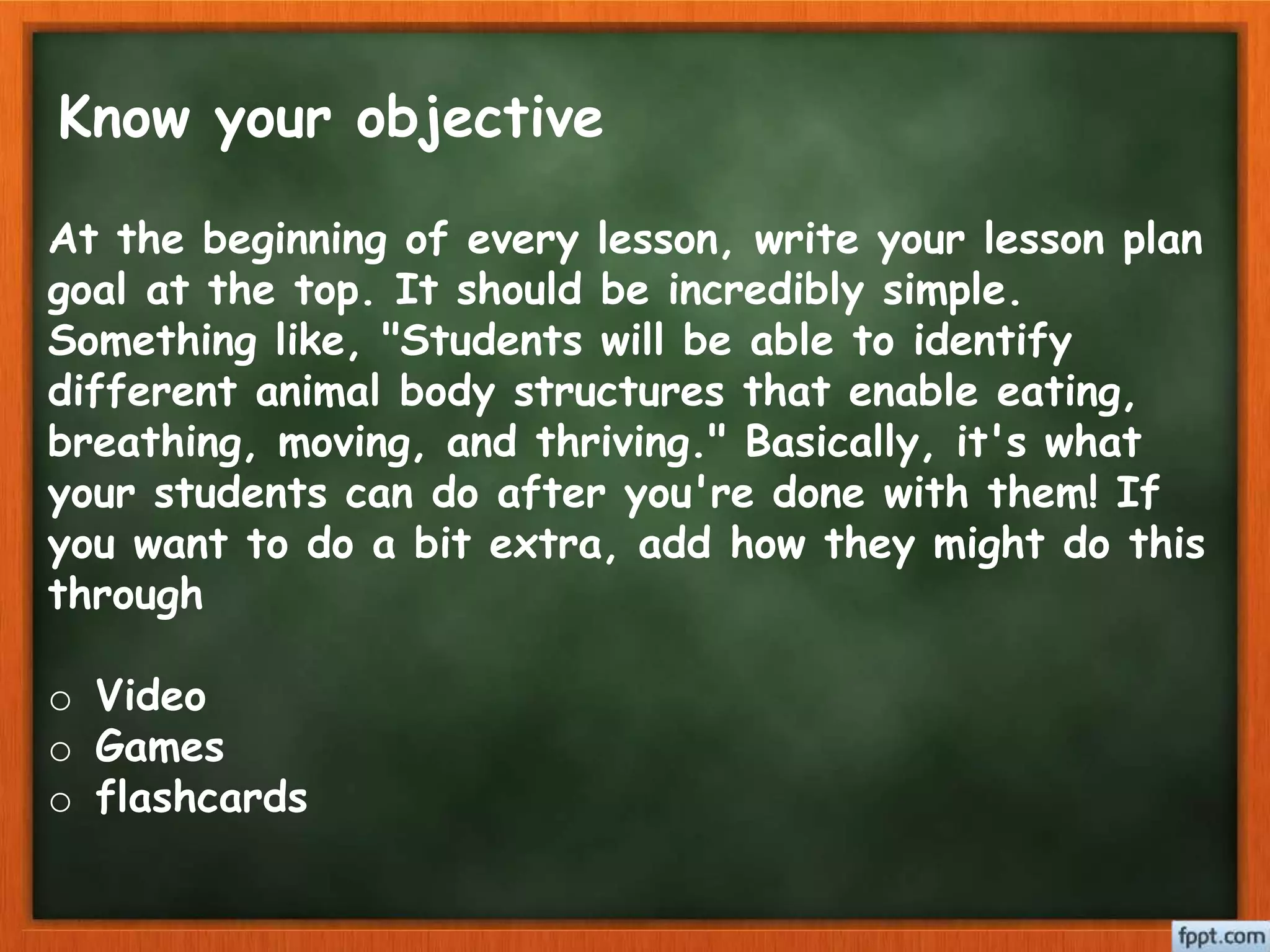 Teaching Skills "Set induction & presentation & lesson plan" | PPTX