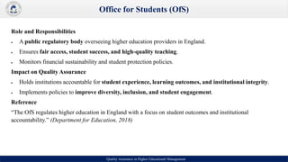 Quality Assurance in UK Higher Education | PDF