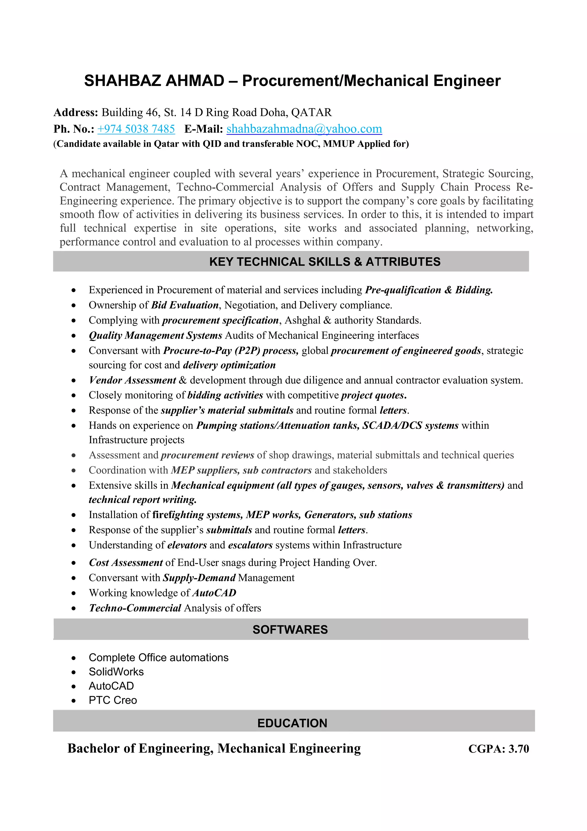 Shahbaz Ahmad CV - Procurement Mechanical.pdf