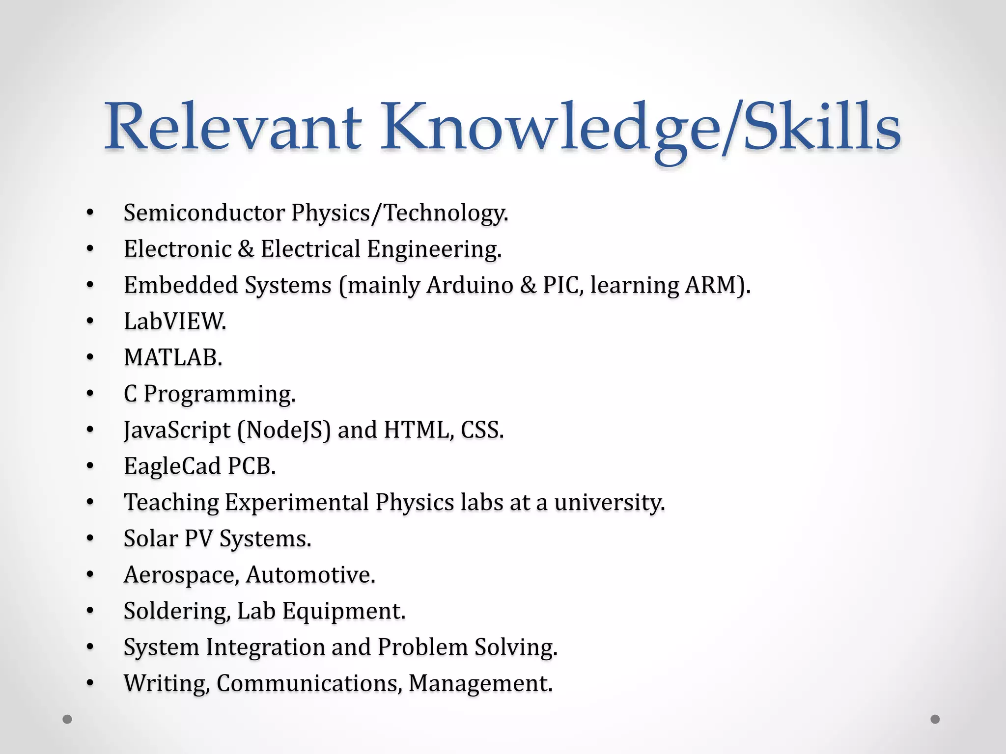 SA Khan SaTec Interview PPT | PPTX