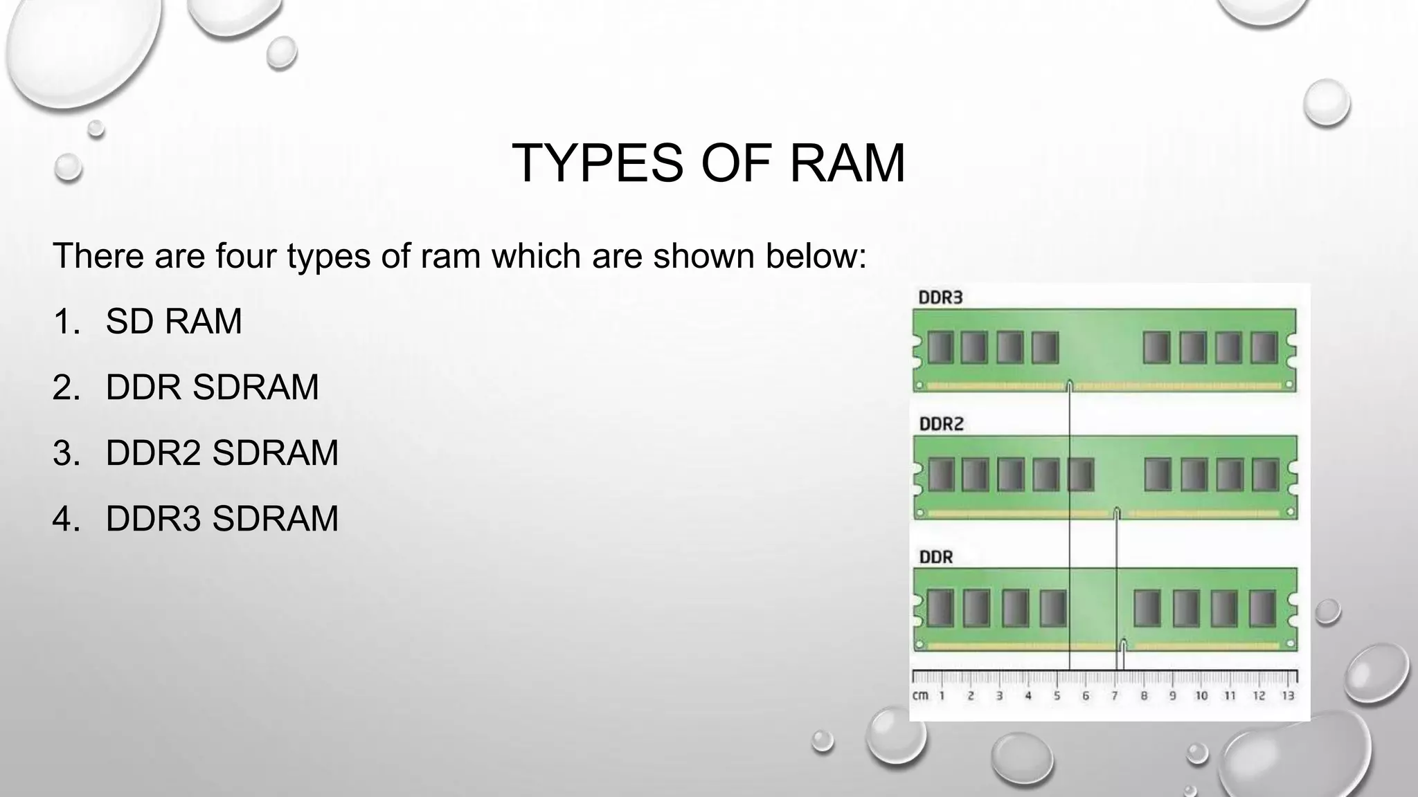 TYPES OF COMPUTER MEMORIES | PPTX