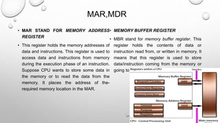 TYPES OF COMPUTER MEMORIES | PPTX