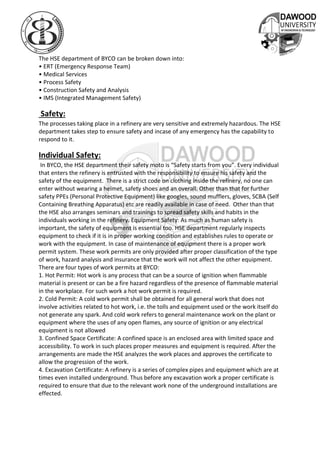 Byco Petroleum Report | PDF