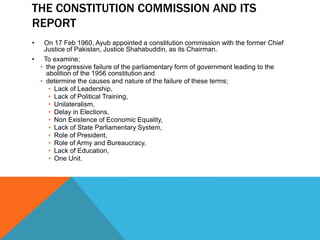 Shahbuddin commision its report | PPTX