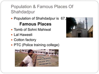 Shahdadpur pakistan 1 | PPTX | National & Civic Holidays | Holidays