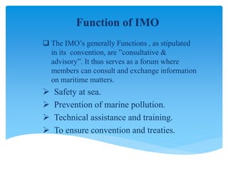 international maritime organization | PPT
