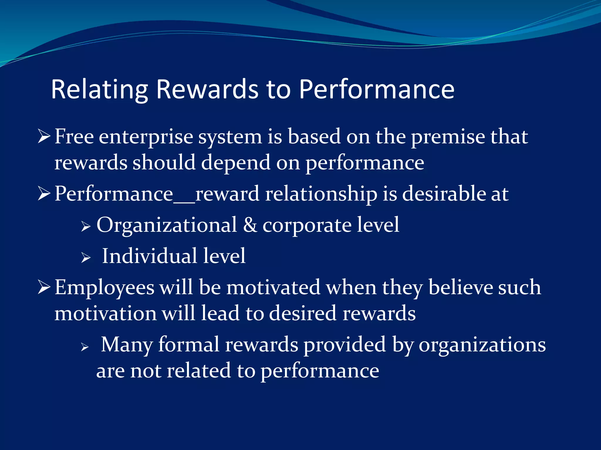 organizational reward system | PPTX