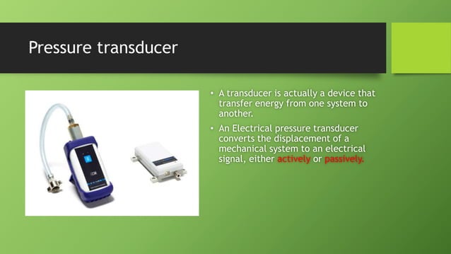 devices measuring pressure | PPT