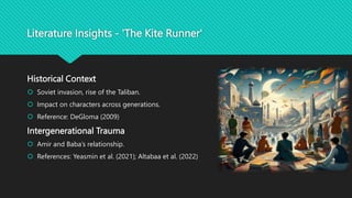 Exploring Home, Identity and Inter Generational Trauma in The Kite ...