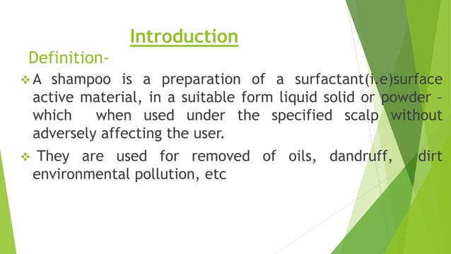 PRESENTATION ON HERBAL SHAMPOOS AND CONDITIONERS | PPTX | Herbs and ...