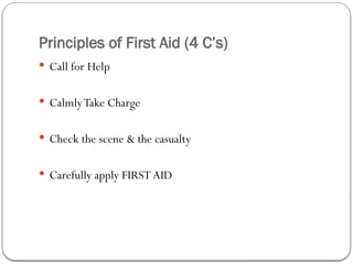 Basics of first-aid - History and evaluation .pptx
