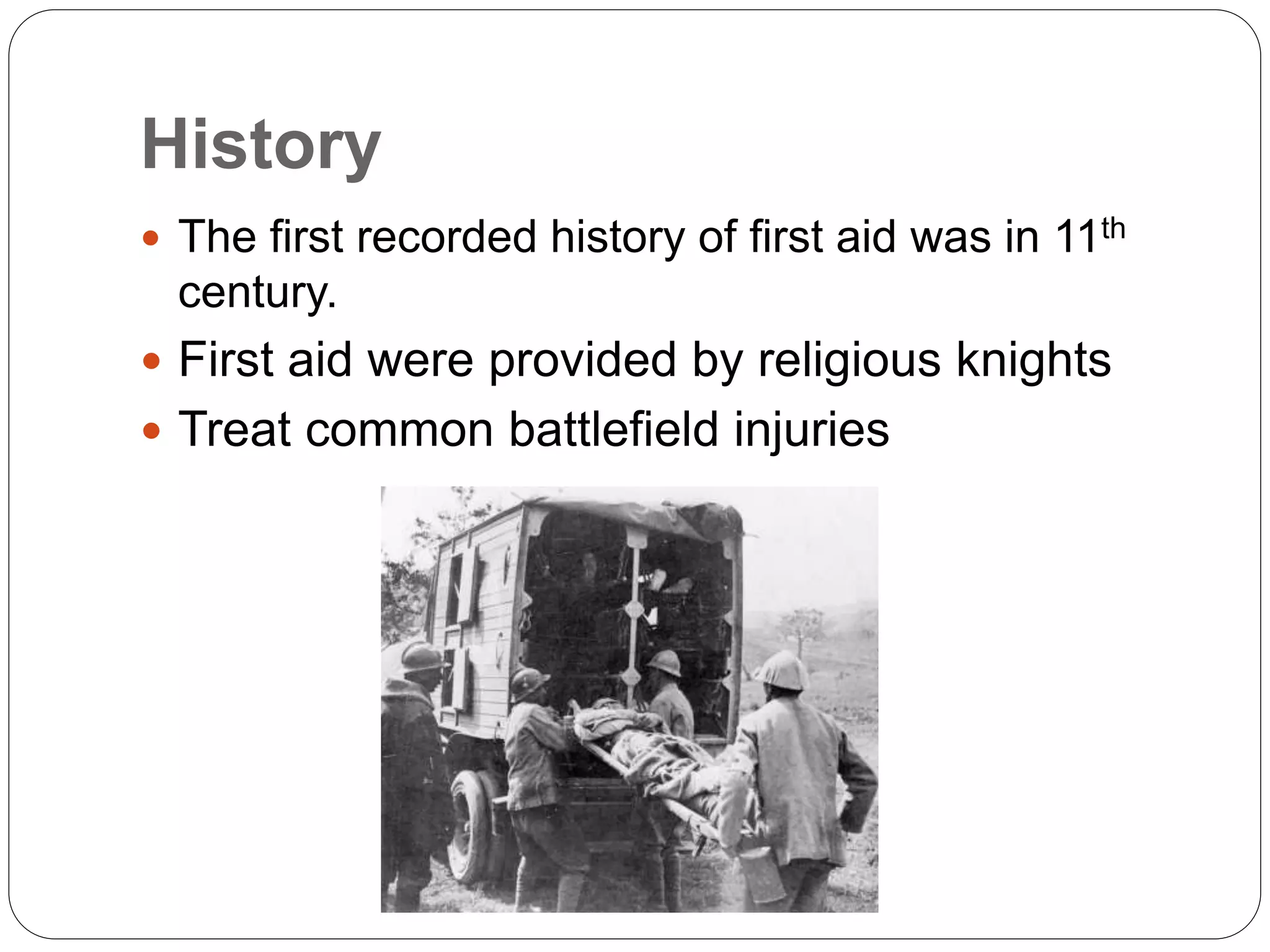 First Aid ppt | PPTX