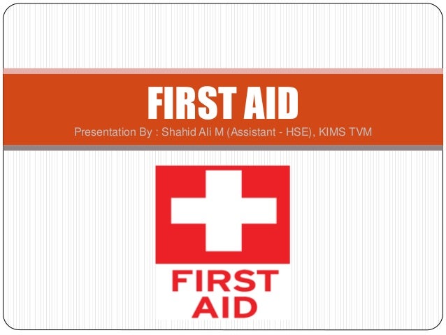 First Aid ppt