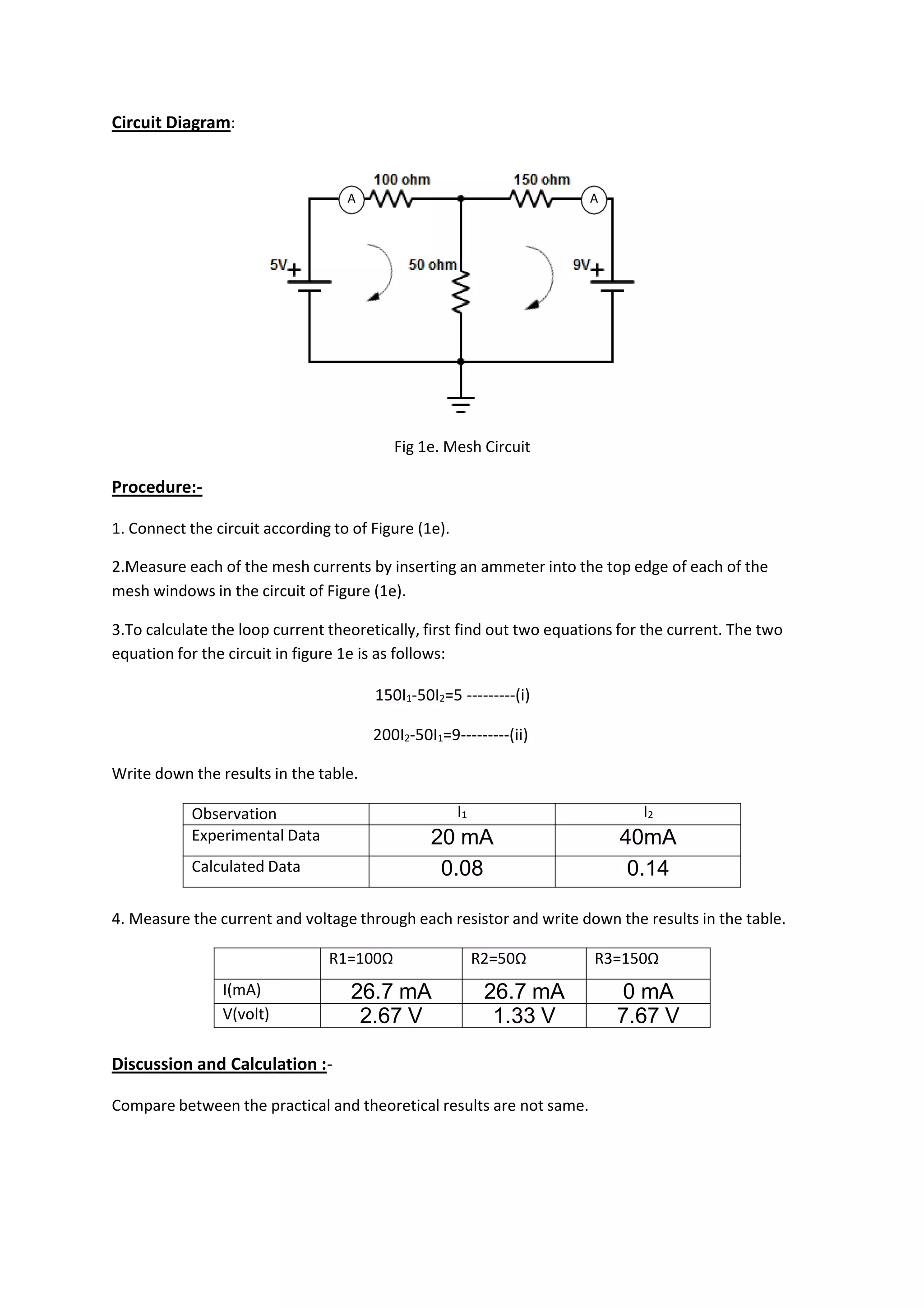 EXpt 04 on EEE lab | PDF