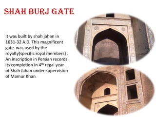 Shahi fort lahore | PPTX
