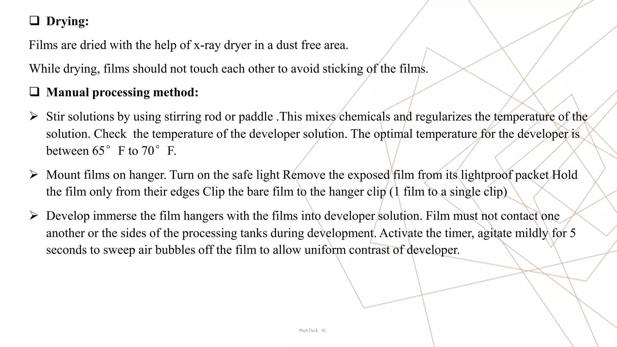 Film processing | PPT
