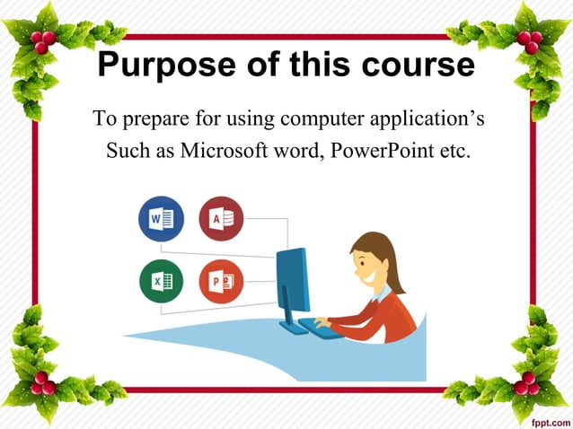 Computer Application Lab | PPT | Computer Software and Applications | Computing