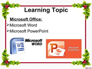 Computer Application Lab | PPT