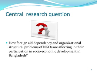 The role of NGOs in Bangladesh: A critical perspective... Muhammed ...