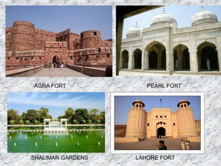 Shah Jahan Monuments With Names