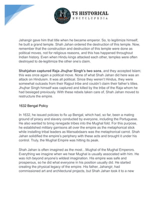 Shah Jahan 4th Mughal Emperor - TS Historical.docx.pdf