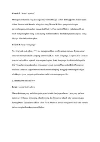 Sumbangan Shahnon Ahmad | DOCX