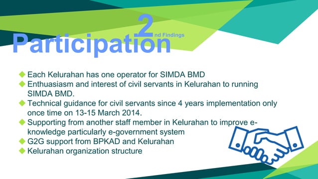 IMPLEMENTATION OF E-GOVERNMENT IN KELURAHAN OF TANJUNGPINANG CITY (STUDY ON SIMDA BMD ...