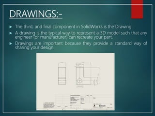 Presentation on Solidworks | PPTX