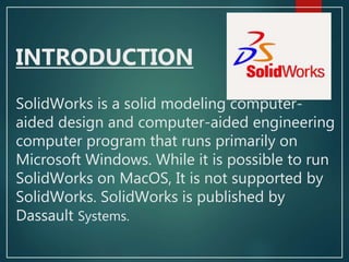 Presentation on Solidworks | PPTX