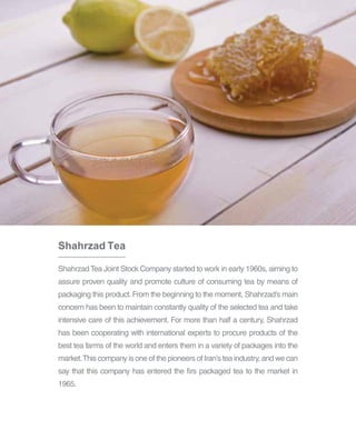 Shahrzad Tea Case Study | PDF