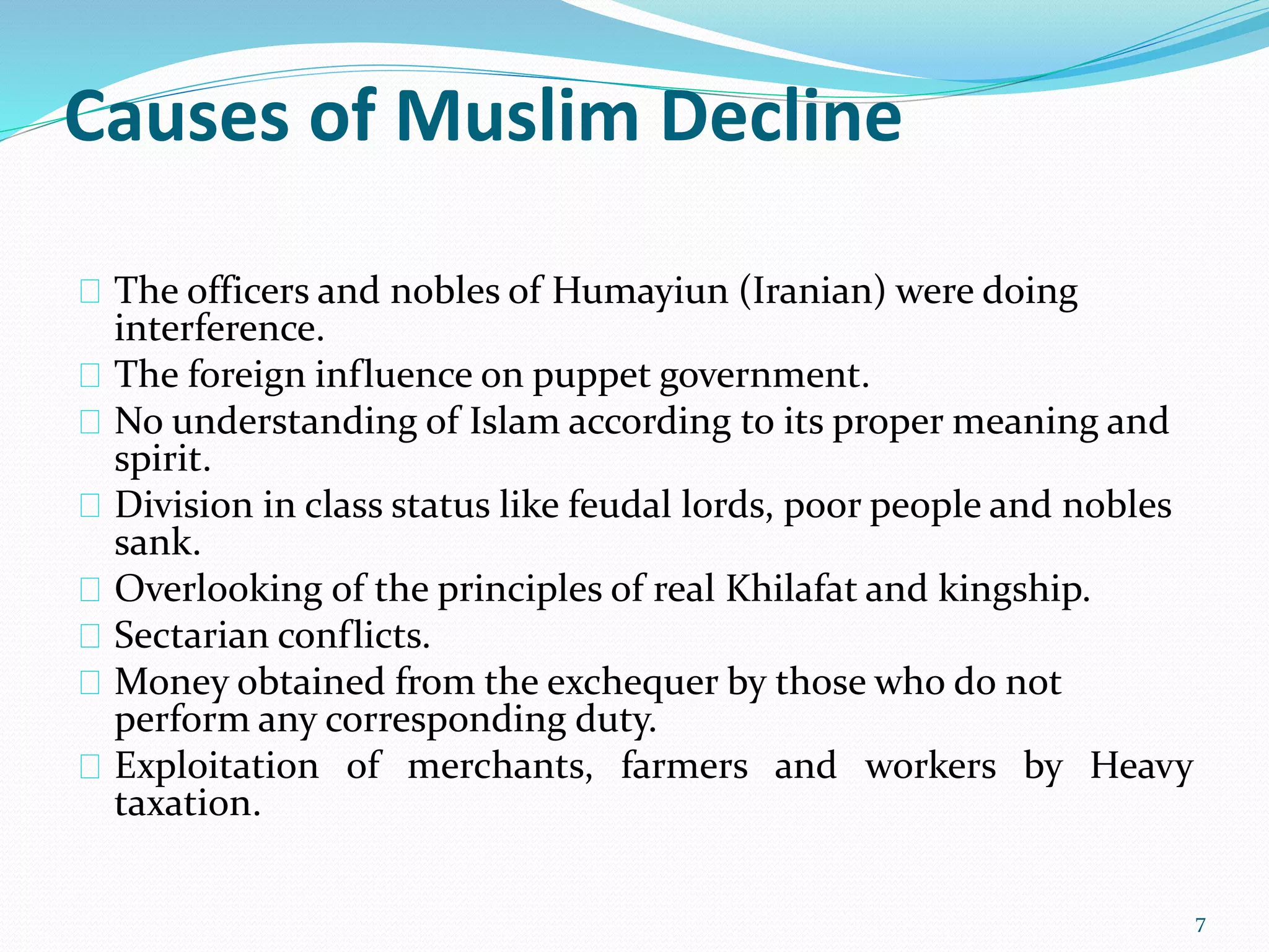 Shah Waliullah as a Muslim Reformer | PPTX