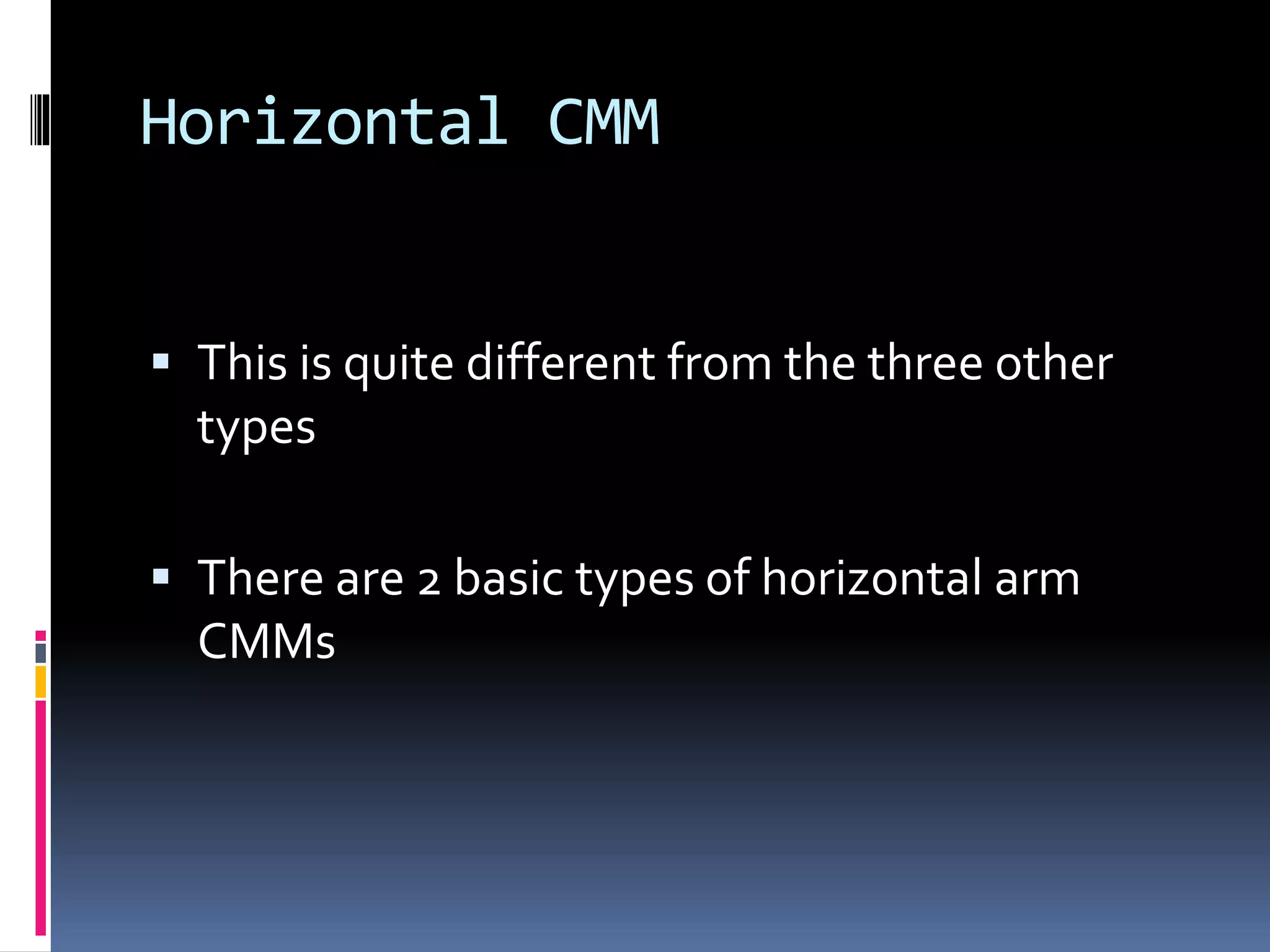 coordinate measuring machine | PPTX | Physics | Science