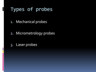 coordinate measuring machine | PPTX | Physics | Science