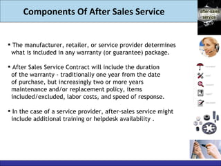 After sales service | PPT
