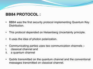 Shahzad quantum cryptography | PPT