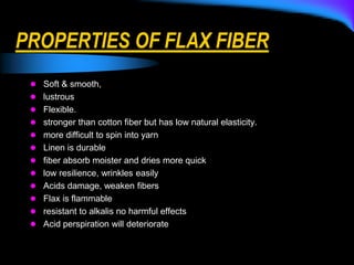 Properties Of Textile Fibers | PPTX