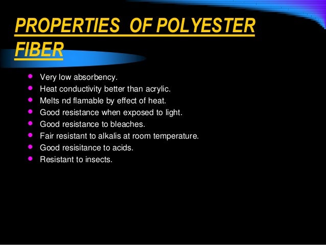 Physical Properties Of Polyester – ATCYE