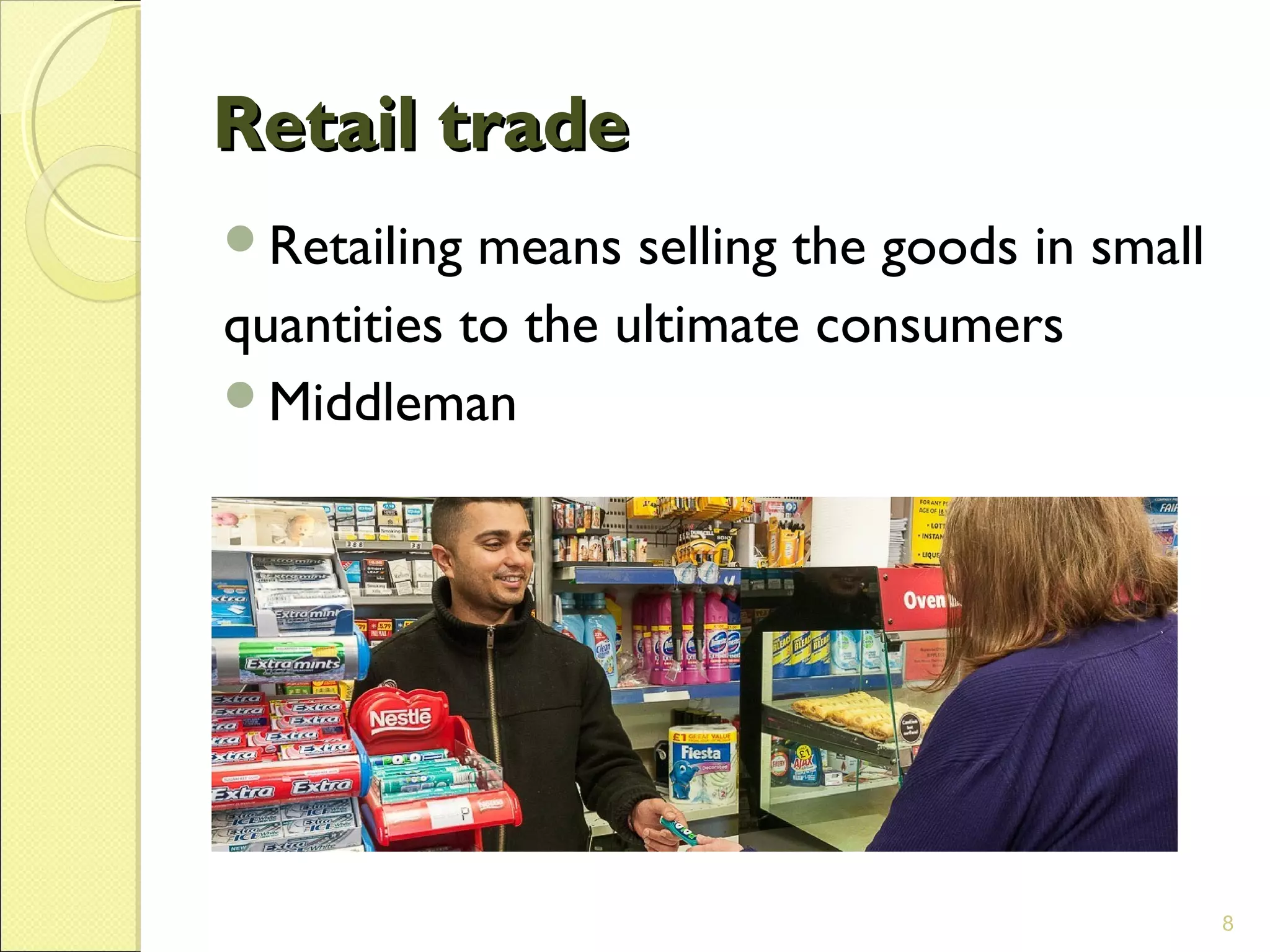 Types of trade and aid to trade | PPT