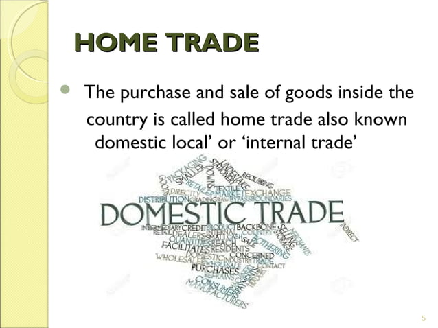 Types of trade and aid to trade | PPT | Business | Business and Finance