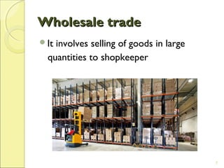 Types of trade and aid to trade | PPT