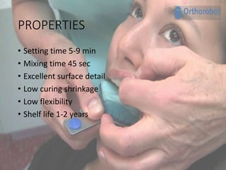 silicon impression material | PPTX