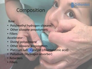 silicon impression material | PPTX