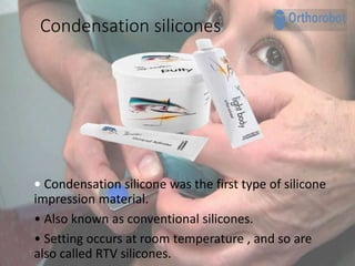 silicon impression material | PPTX