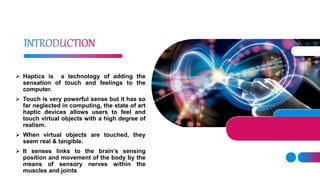 HAPTIC TECHNOLOGY .pptx