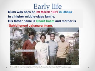 Shaid Rumi a true patriot, a freedom fighter ,a mentor | PPTX | Islam ...